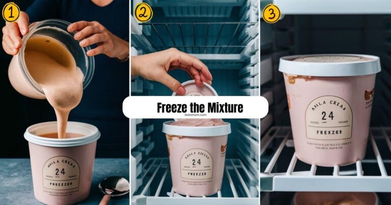 Keto Ice Cream Ninja Creami Recipe [Low Carbs, No Sugar] - i Keto Mom ...