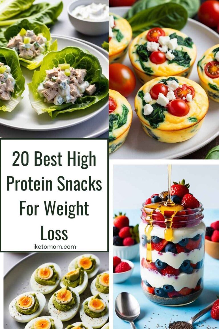 20 Best High Protein Snacks For Weight Loss - i Keto Mom [Best and Easy ...