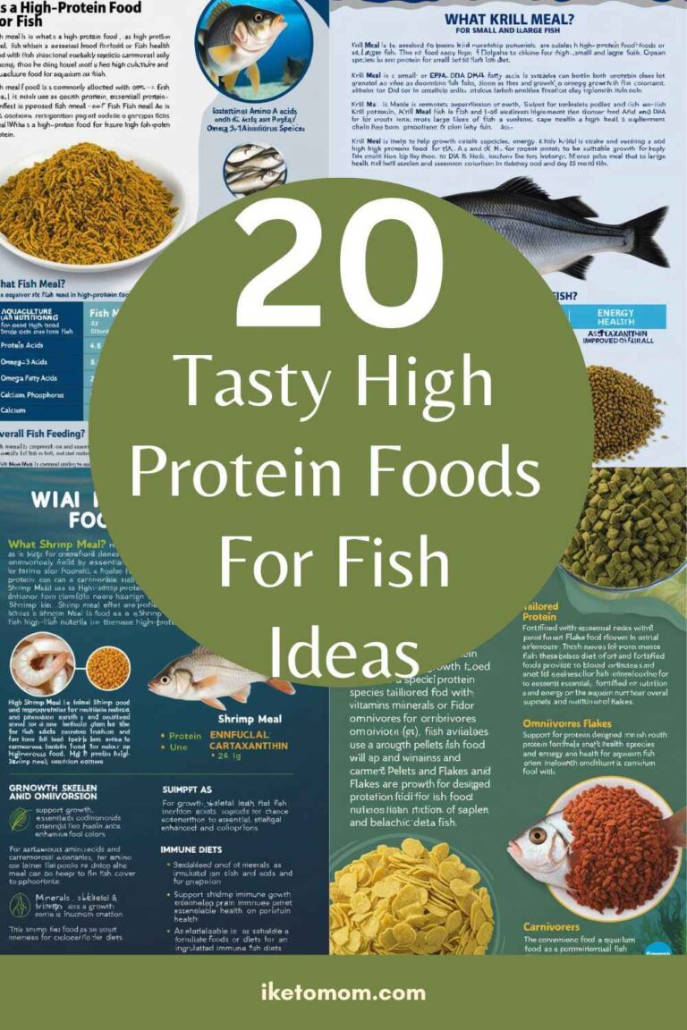 20 Tasty High Protein Foods For Fish Ideas - i Keto Mom [Best and Easy ...