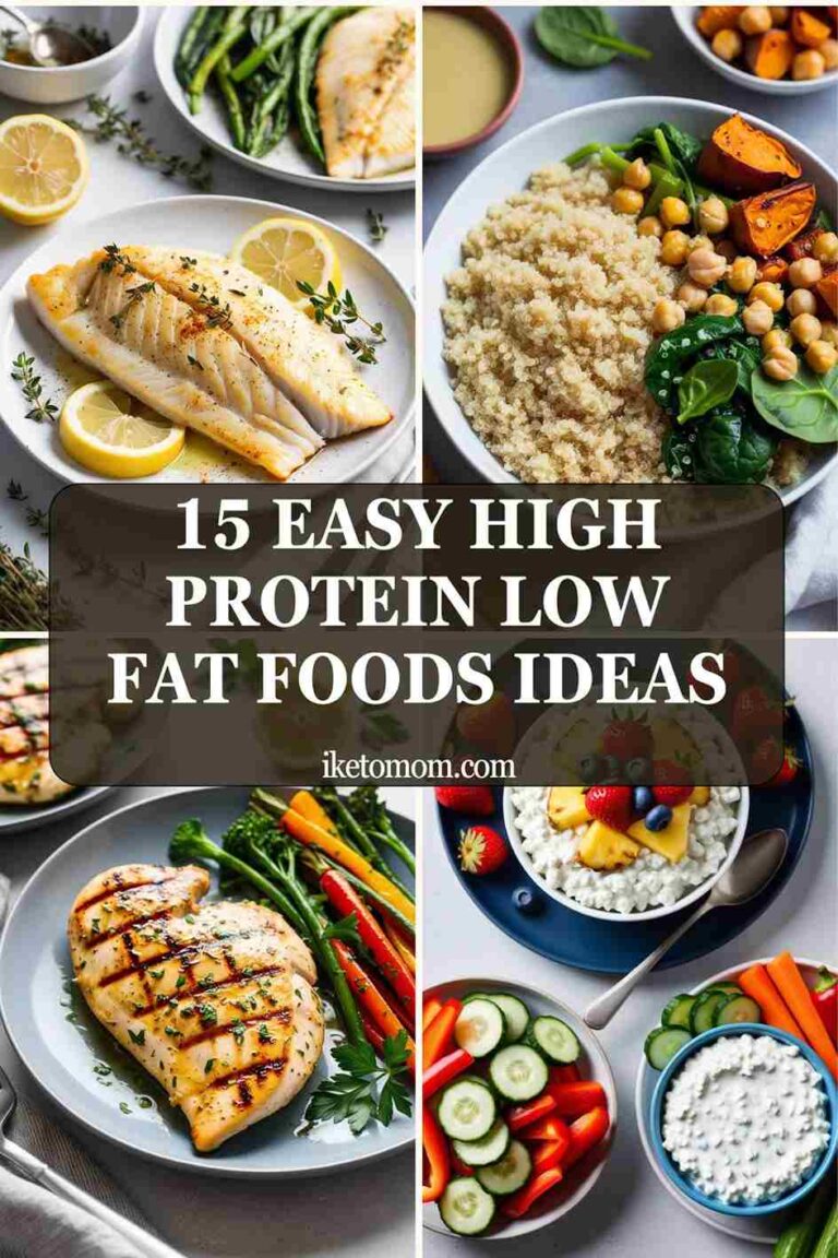 15 Easy High Protein Low Fat Foods Ideas - i Keto Mom [Best and Easy ...