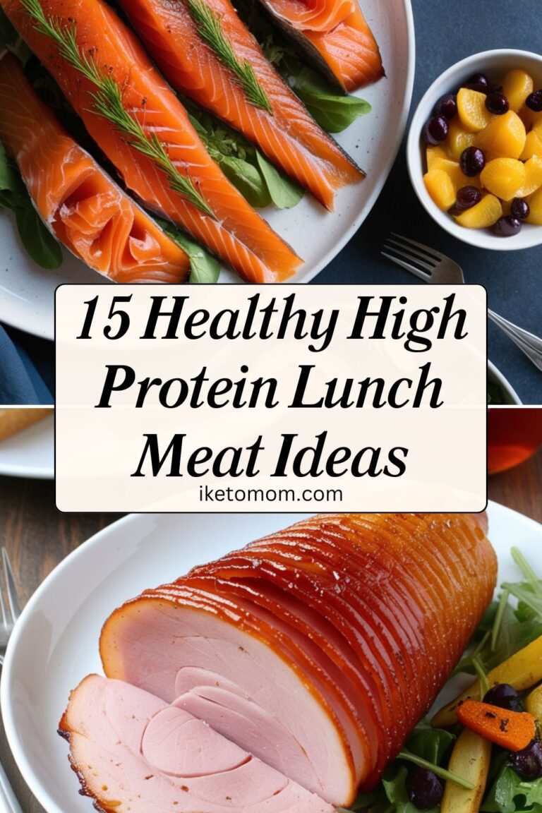 15 Healthy High Protein Lunch Meat Ideas - i Keto Mom [Best and Easy ...