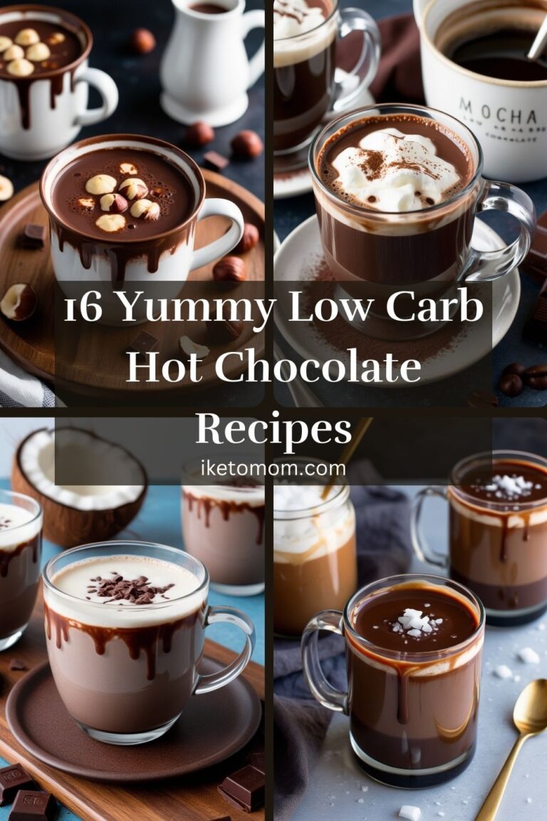 16 Yummy Low Carb Hot Chocolate Recipes - i Keto Mom [Best and Easy Low ...