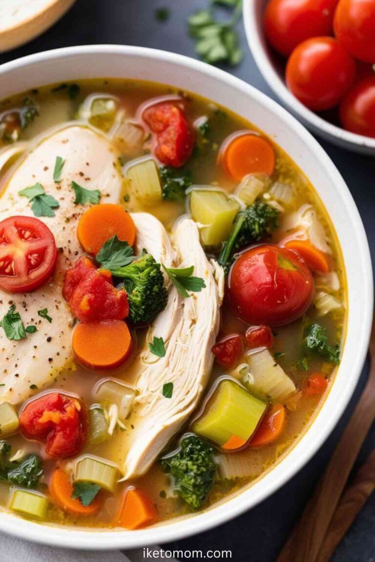 16 Healthy Low Carb Cheesy Rotel Chicken Soup Recipe Ideas - i Keto Mom ...