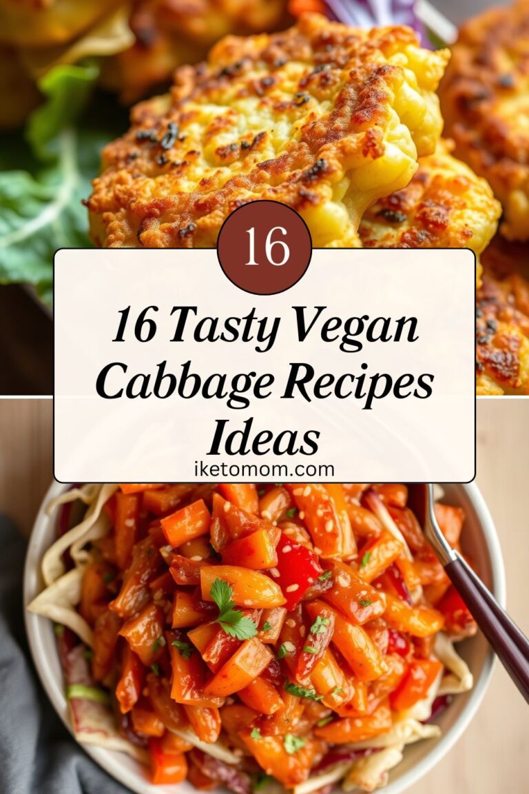 16 Tasty Vegan Cabbage Recipes Ideas - i Keto Mom [Best and Easy Low ...