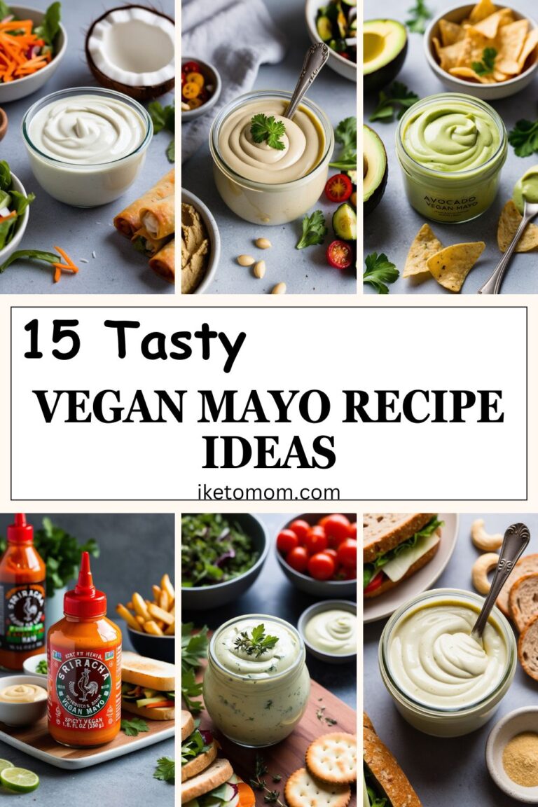 15 Tasty Vegan Mayo Recipe Ideas - i Keto Mom [Best and Easy Low Carb ...
