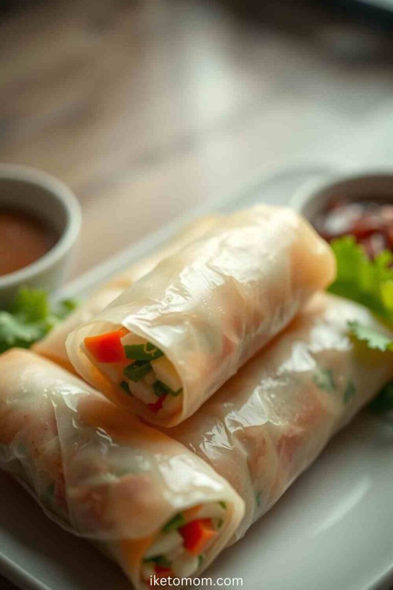 15 Healthy Spring Roll Recipes - i Keto Mom [Best and Easy Low Carb ...