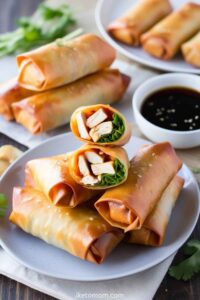 15 Yummy Garlic Chicken Spring Rolls Recipes - i Keto Mom [Best and ...