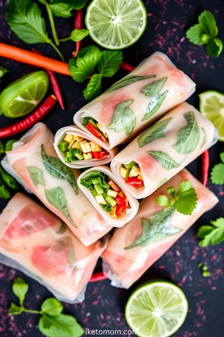 15 Healthy Spring Roll Recipes - i Keto Mom [Best and Easy Low Carb ...