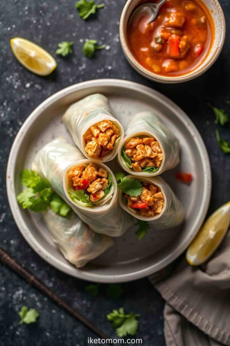 15 Tasty Spring Roll Wrappers Recipes - i Keto Mom [Best and Easy Low ...