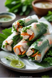 15 Yummy Garlic Chicken Spring Rolls Recipes - i Keto Mom [Best and ...