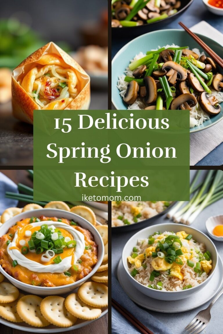 15 Delicious Spring Onion Recipes - i Keto Mom [Best and Easy Low Carb ...