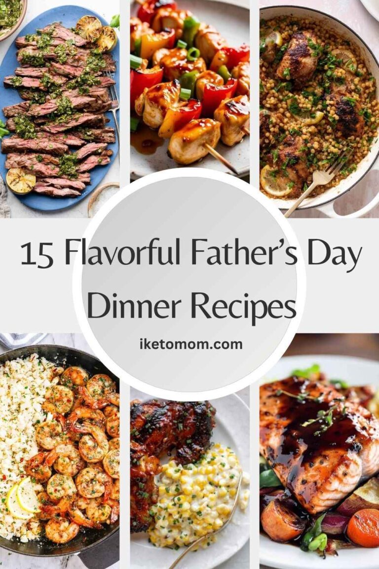 Flavorful Father’s Day Dinner Recipes - i Keto Mom [Best and Easy Low ...