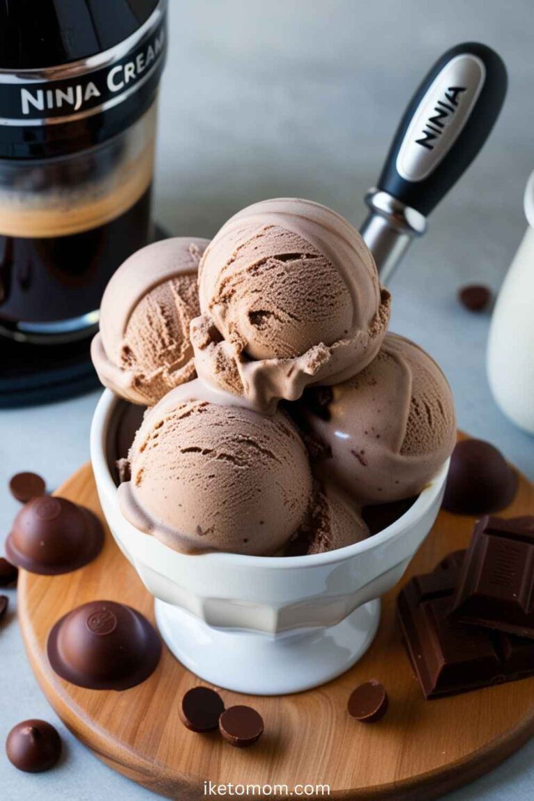 15 Yummy Ninja Creami Chocolate Ice Cream Recipes - i Keto Mom [Best ...