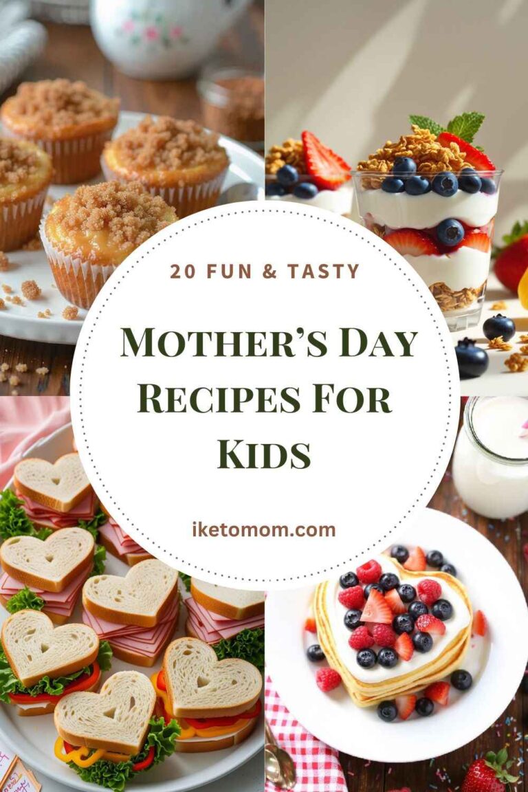 20 Fun & Tasty Mother’s Day Recipes For Kids - i Keto Mom [Best and ...