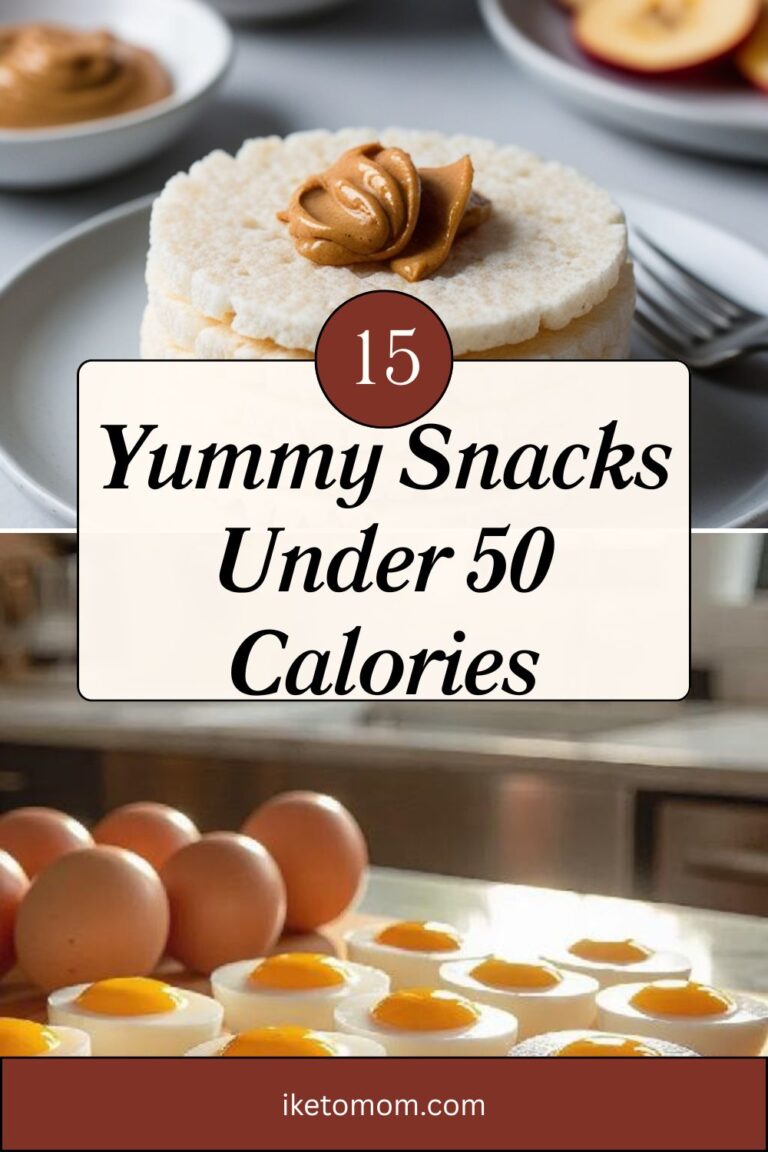 15 Yummy Snacks Under 50 Calories - i Keto Mom [Best and Easy Low Carb ...
