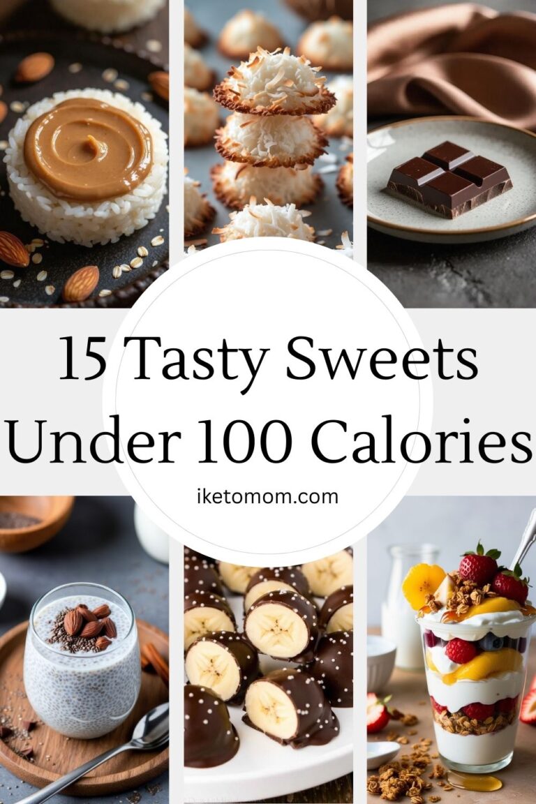 15 Tasty Sweets Under 100 Calories - i Keto Mom [Best and Easy Low Carb ...
