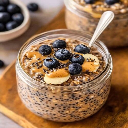 15 Healthy Overnight Oats Recipes With Nuts & Seeds - i Keto Mom [Best ...